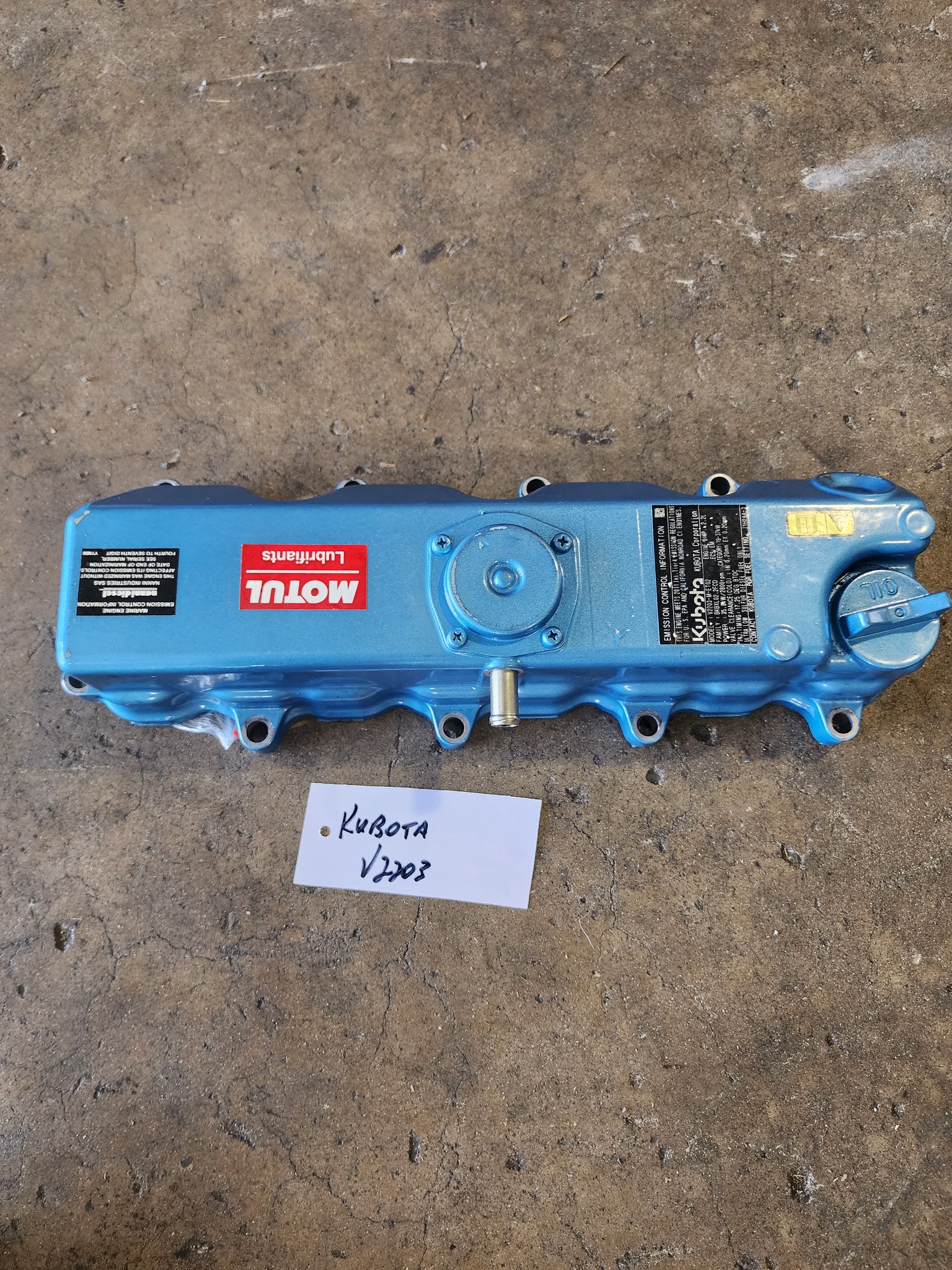 KUBOTA V2203 TAPPET COVER | Old Farts Parts