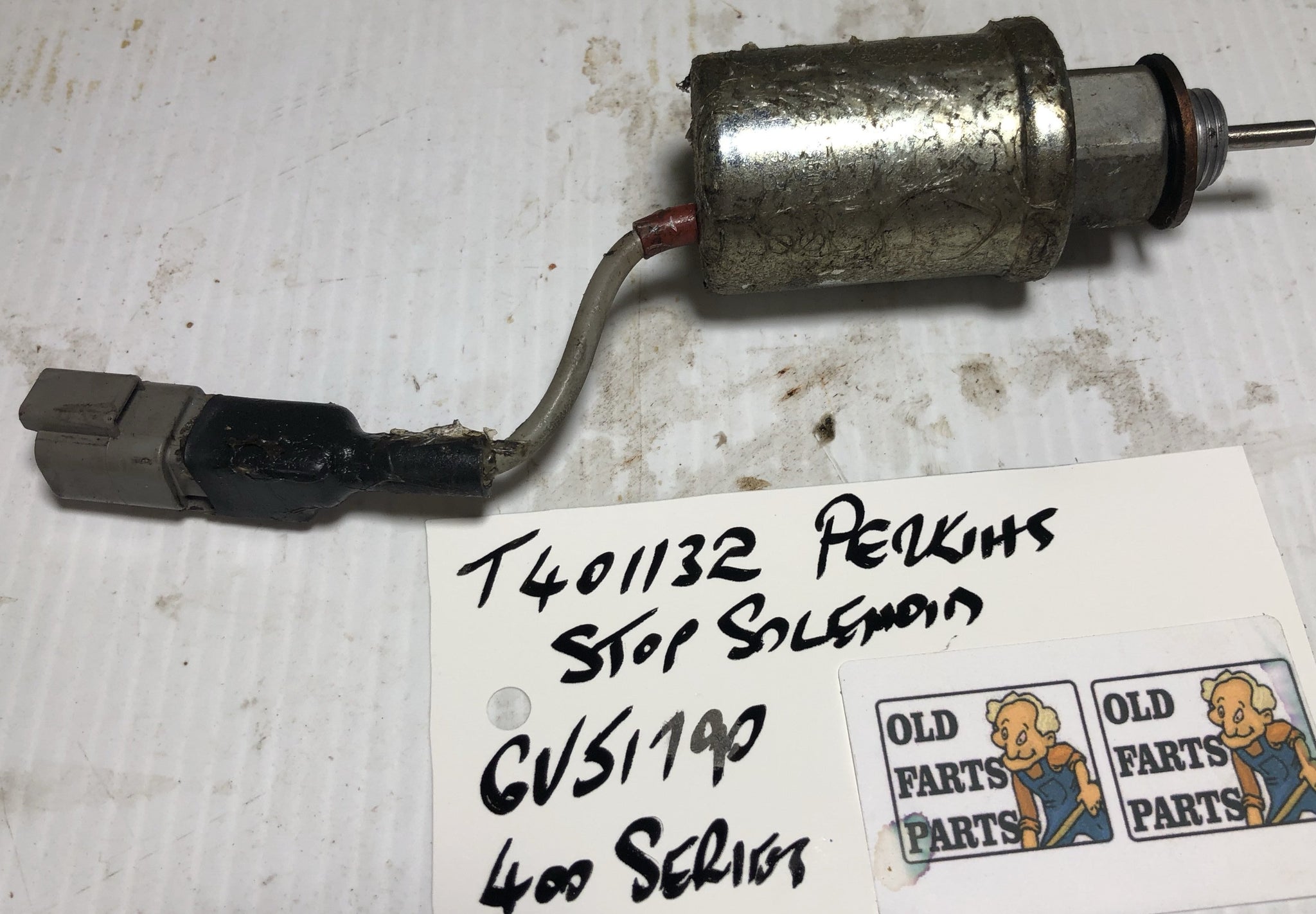 T401132 Perkins Stop Solenoid | Old Farts Parts